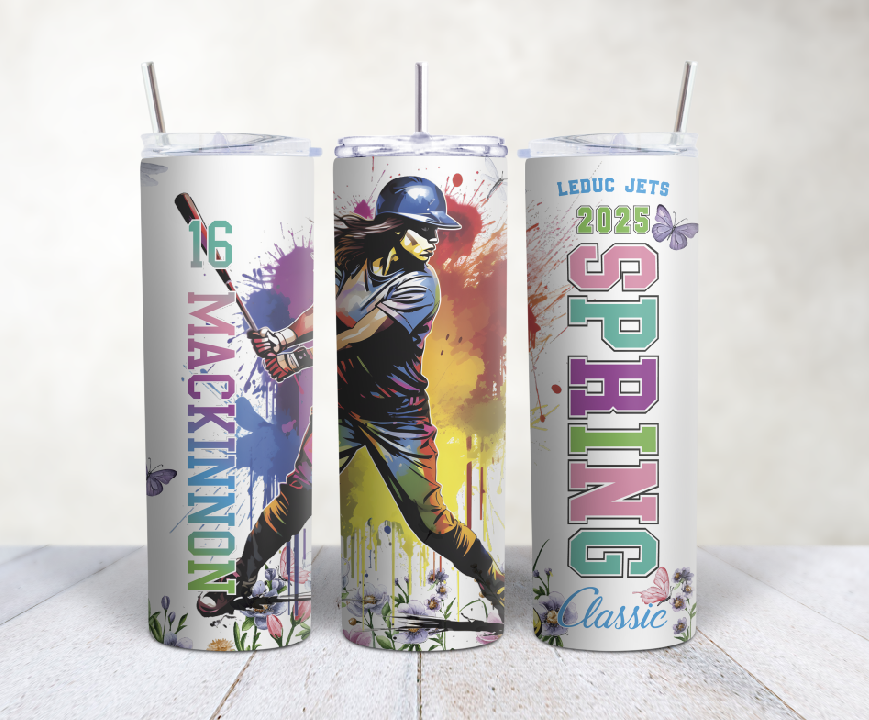 Spring Classic Varsity Tumbler | Seriously Graphic